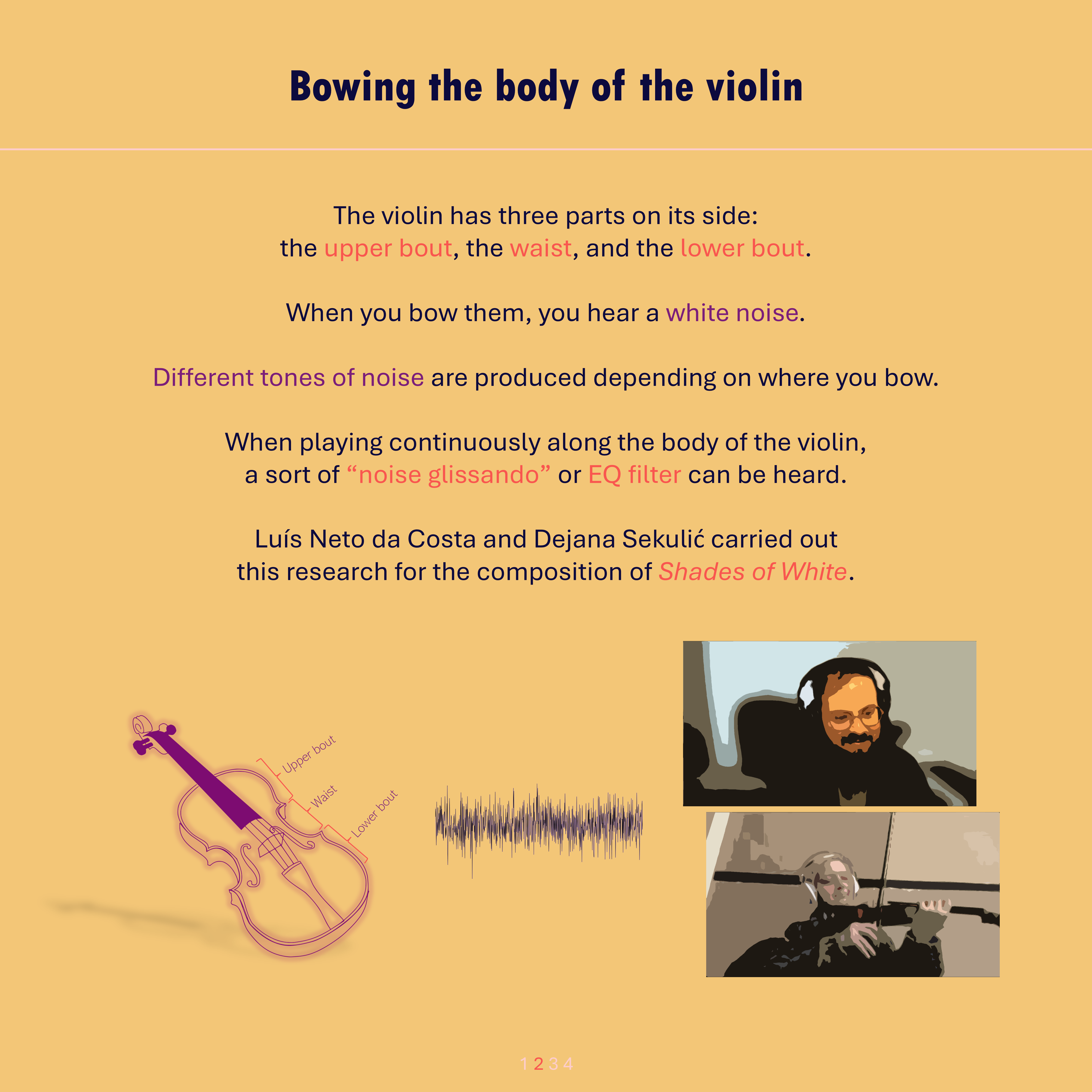 Bowing the body of the violin: the sounds of ‘Shades of White’ – Luís ...